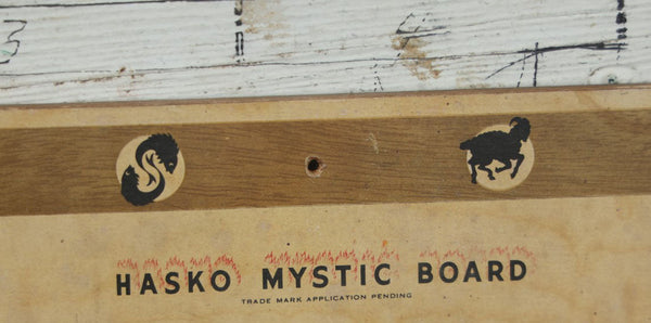 Lot 004 - Vintage Hasko Mystic Board Talking Spirit Board Ouija Board, – Memory Hole Vintage