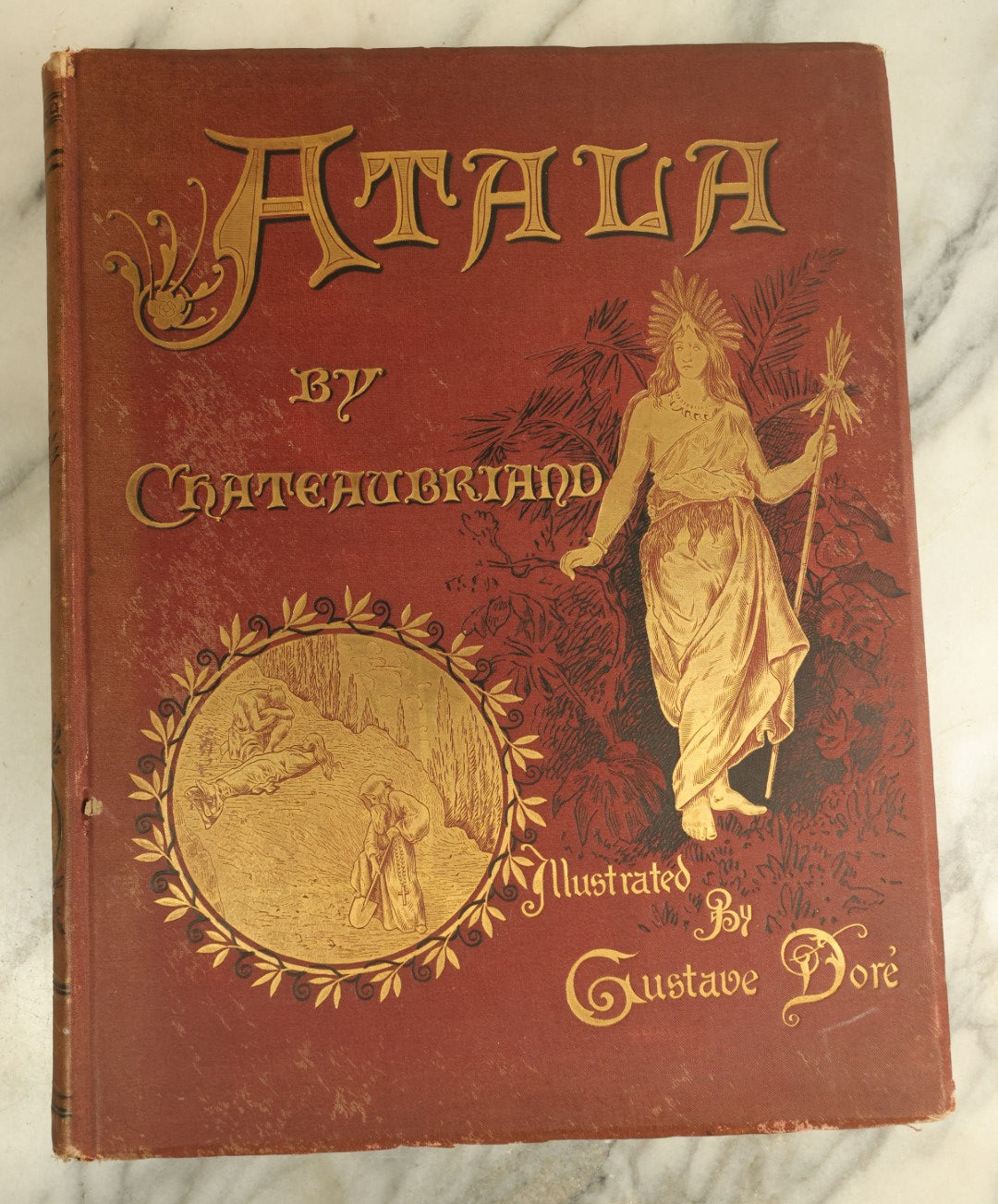 Lot 121 - "Atala" Antique French Novella Book By François-René De Chat ...