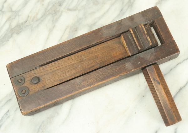 Lot 029 - Vintage Wooden British Air Raid Clacker Rattle, Dated 1940 ...