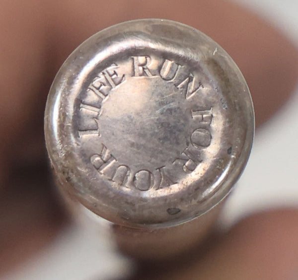 Lot 016 - Antique Sterling Silver Tipped Jogging Stick, Swagger Stick ...