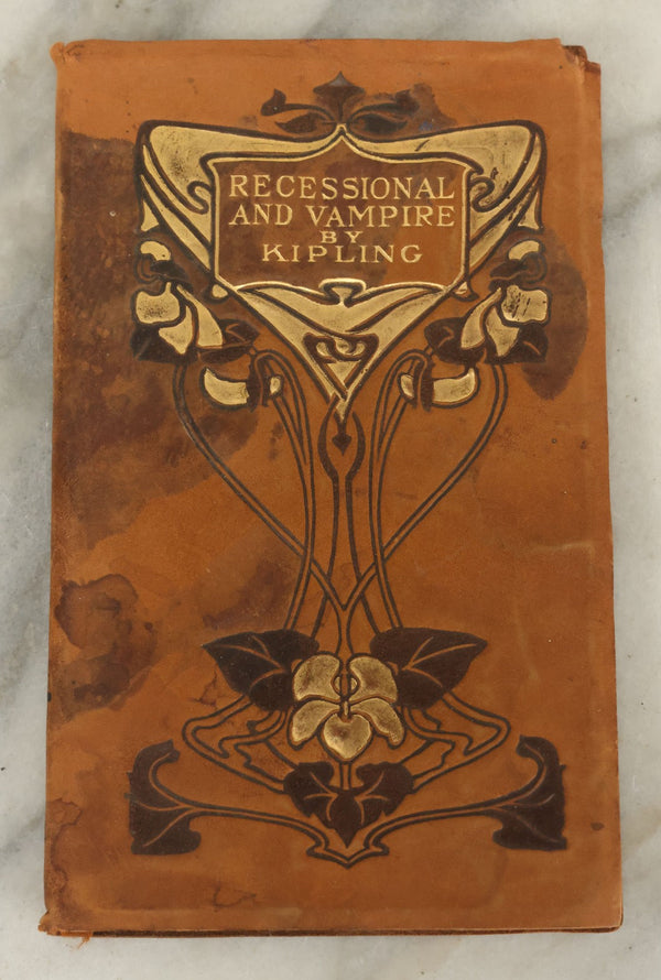 Lot 119 - "Recessional, The Vampire, And Other Poems" Antique Poetry B ...