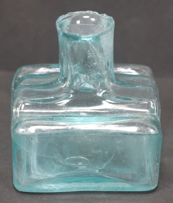 Lot 061 - Grouping Of Five Antique Glass Inkwell Bottles Including W.E ...