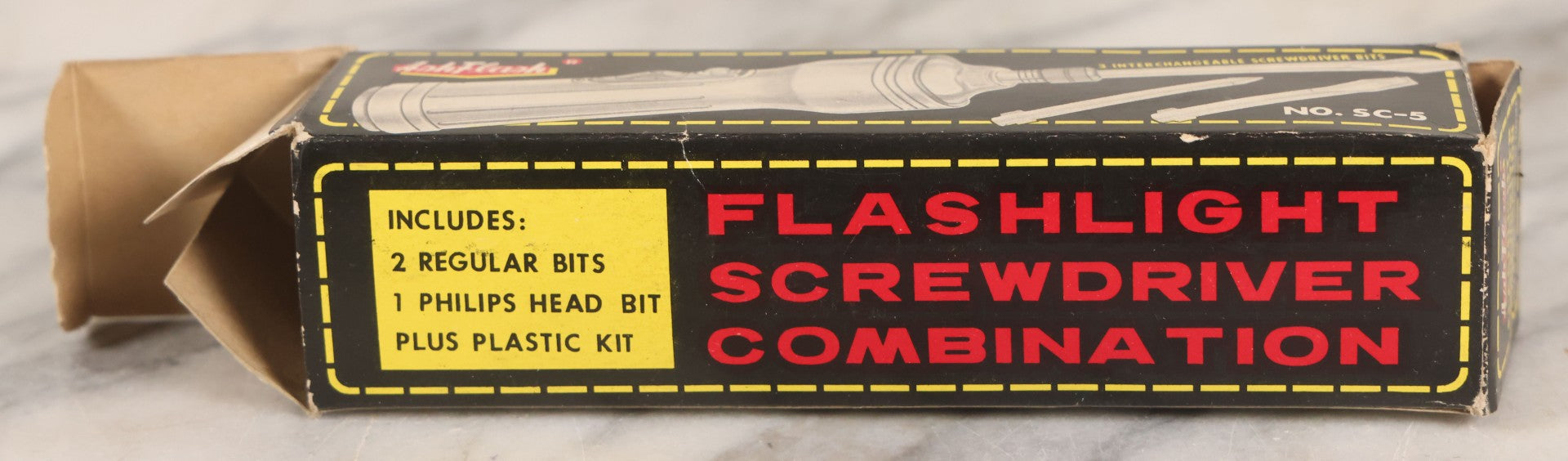 Lot 184 - Vintage Ashflash Flashlight And Screwdriver Combination Tool ...