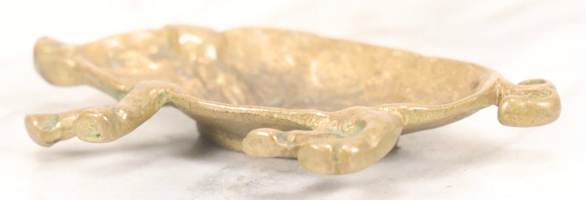 Lot 126 - Antique Brass Trinket Dish In The Form Of A Walking Boar ...