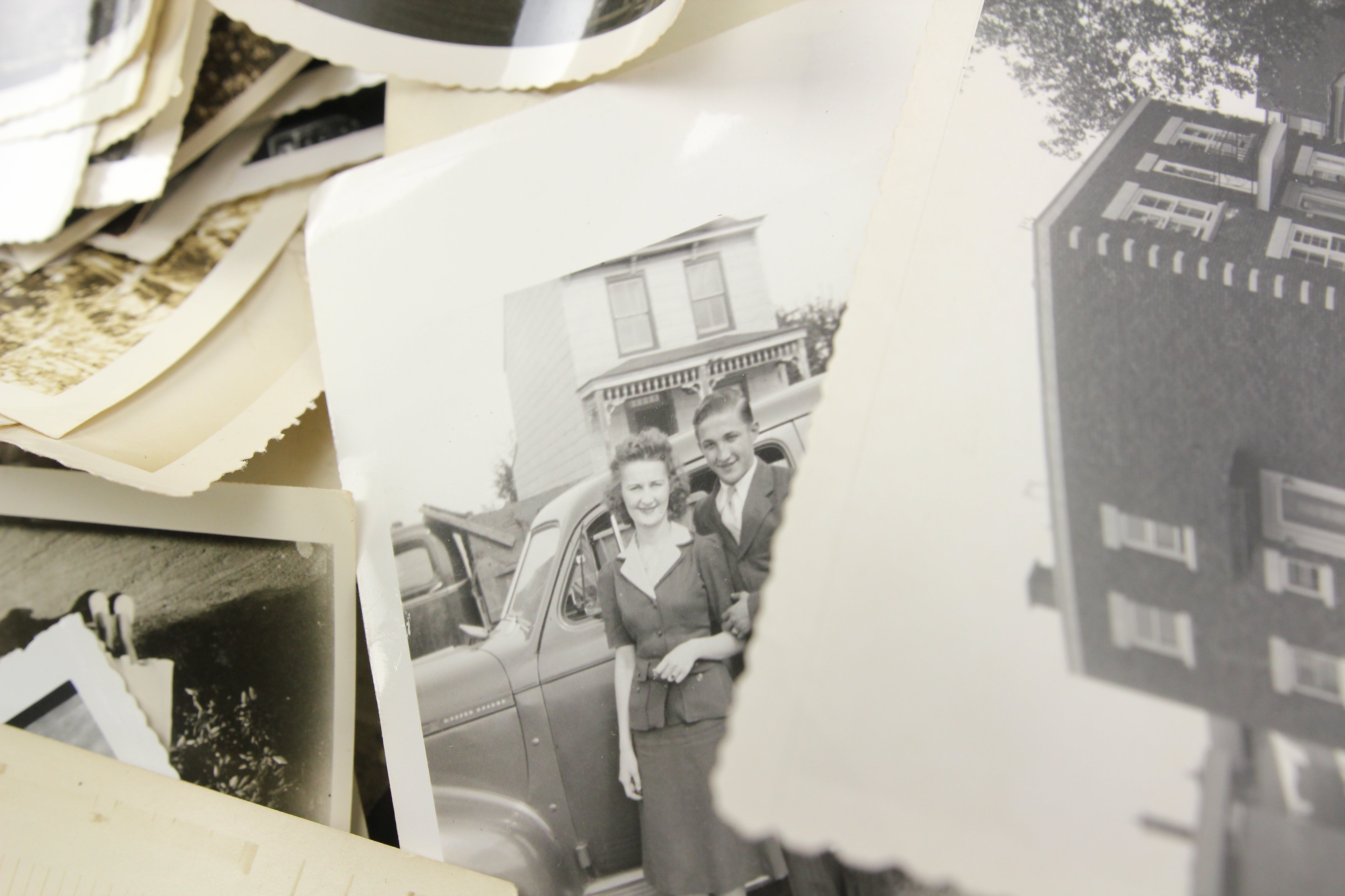 Assorted Vintage Black and White Photographs
