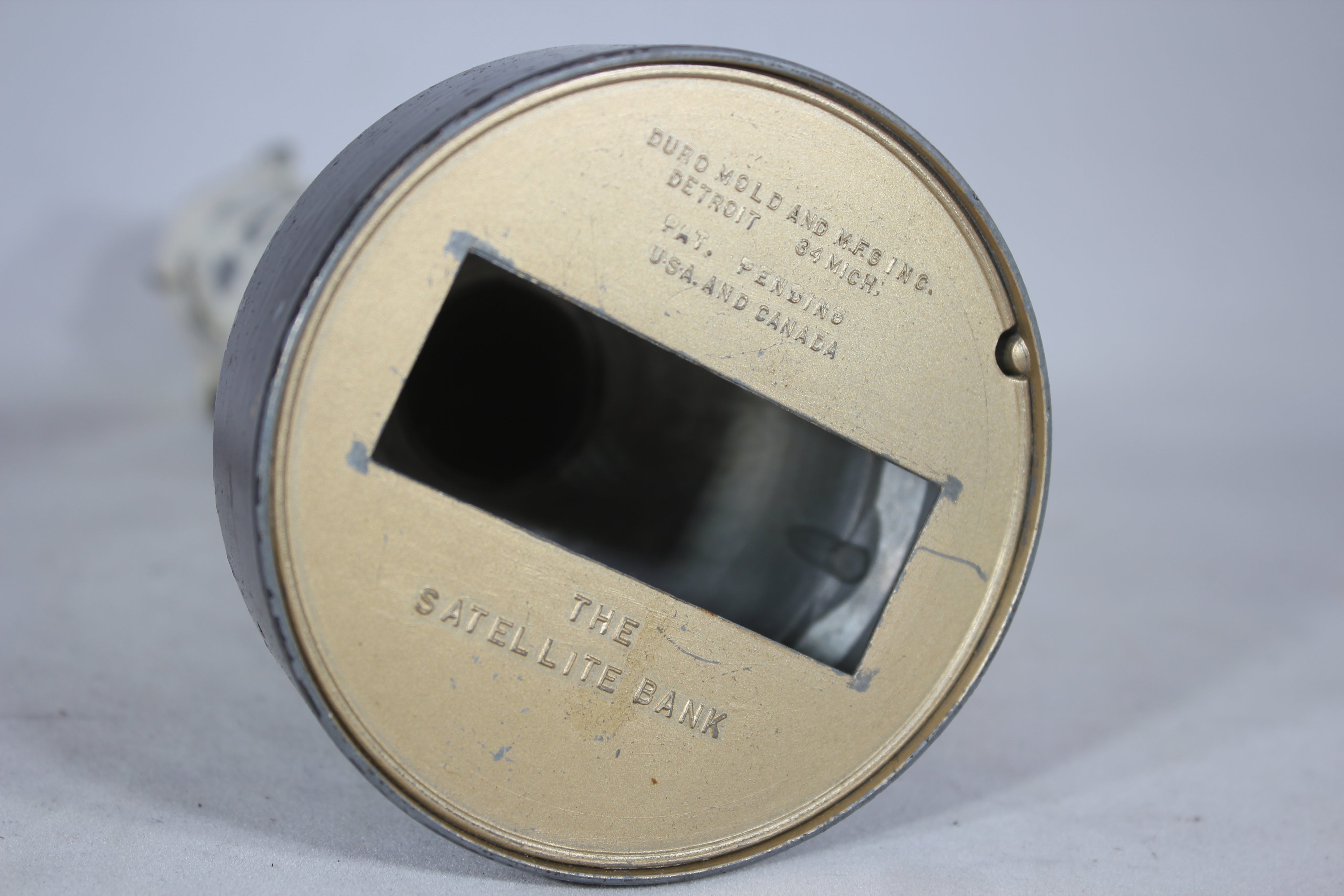 The Satellite Bank by Duro Mold and M.F.G. Inc., Mechanical Spaceship ...