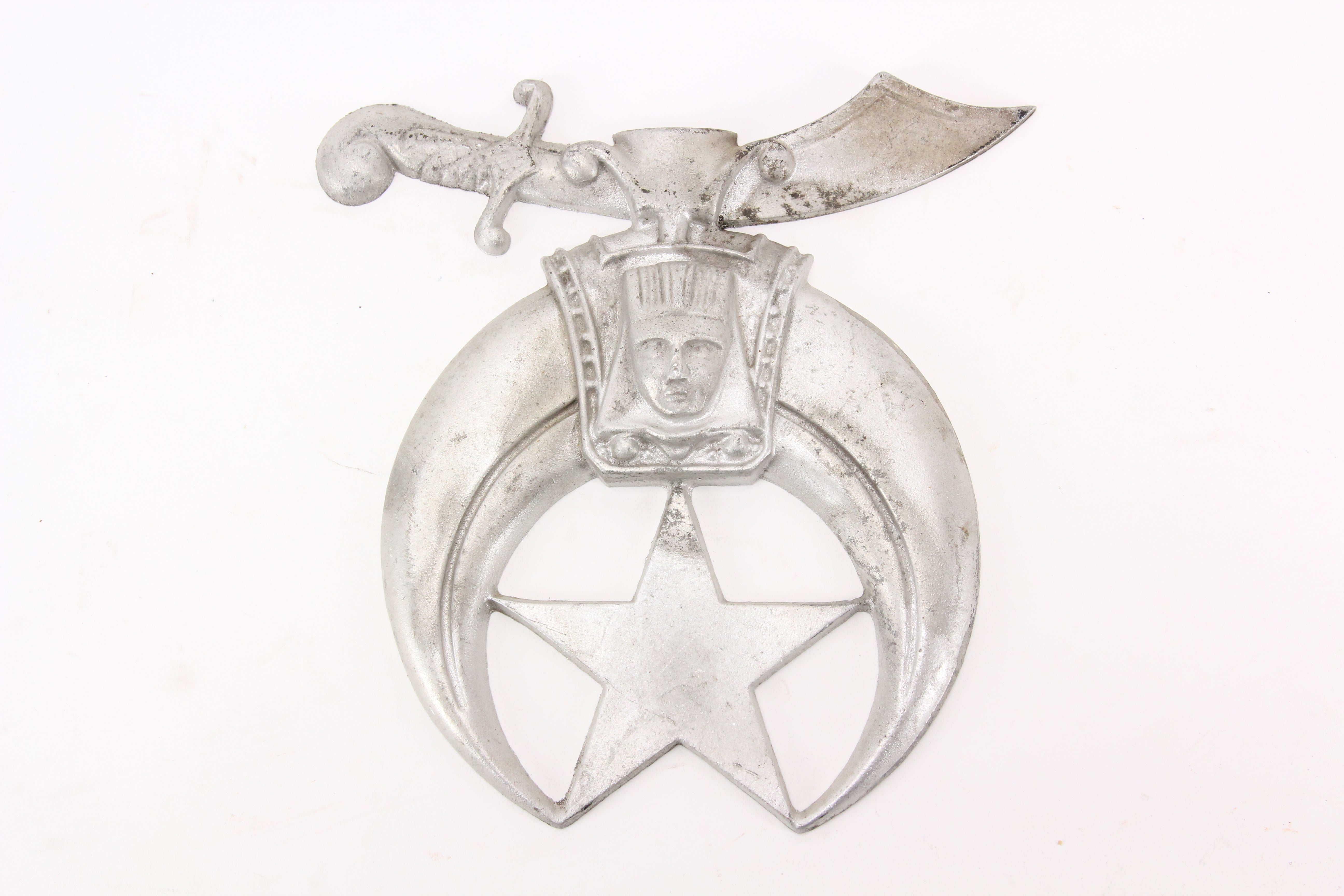 Solid Cast Aluminum Shriners Masonic Wall Hanger Plaque – Memory Hole ...